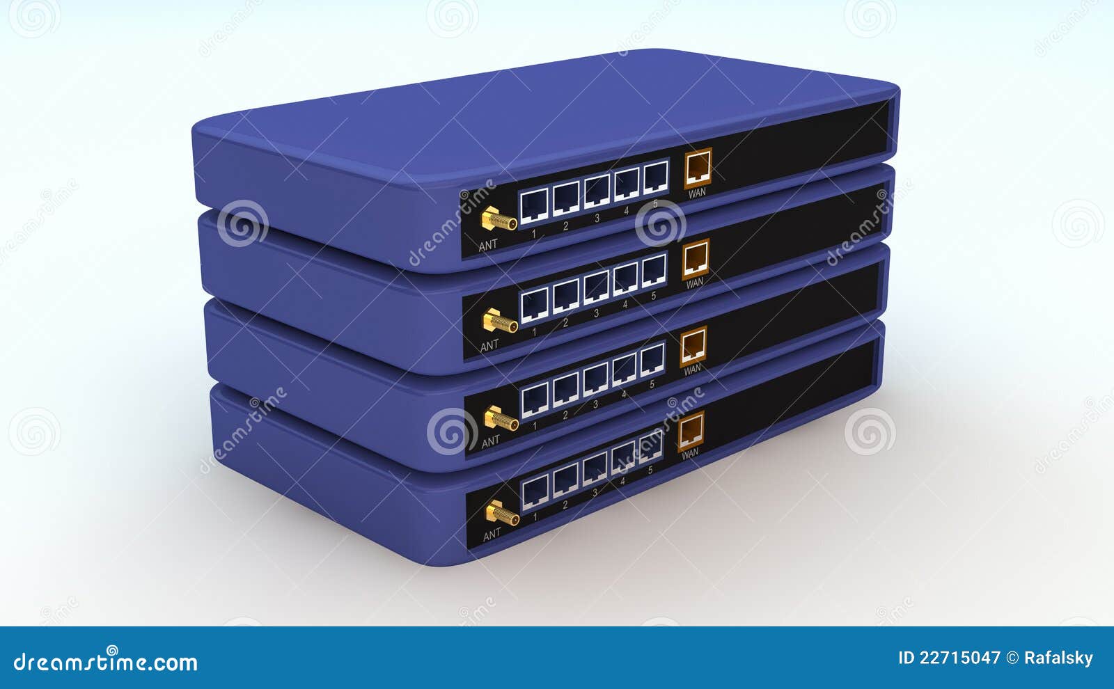 Routers Isolated Icon. Simple Element Illustration From Technology ...