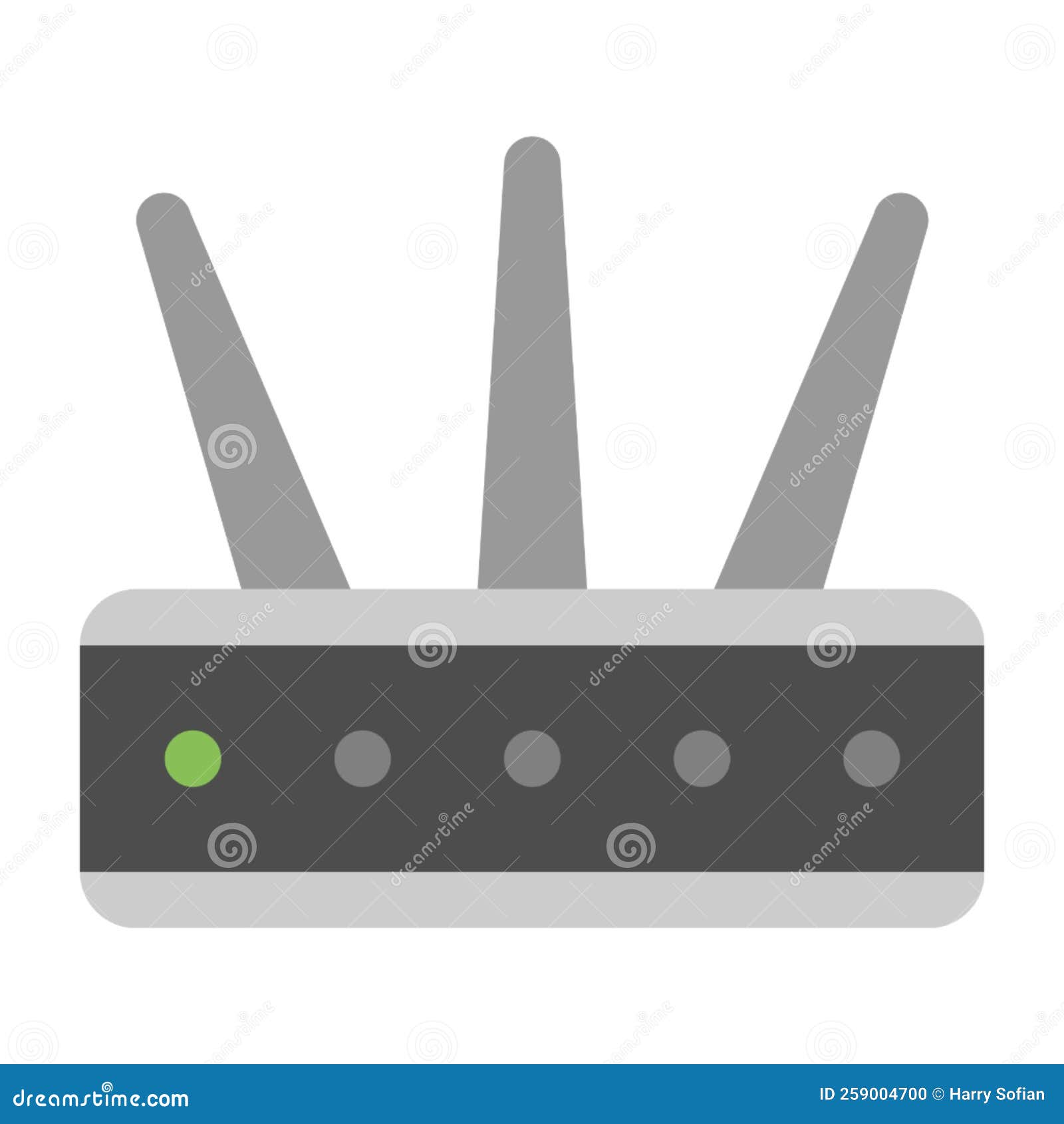 Routers Isolated Icon. Simple Element Illustration From Technology ...
