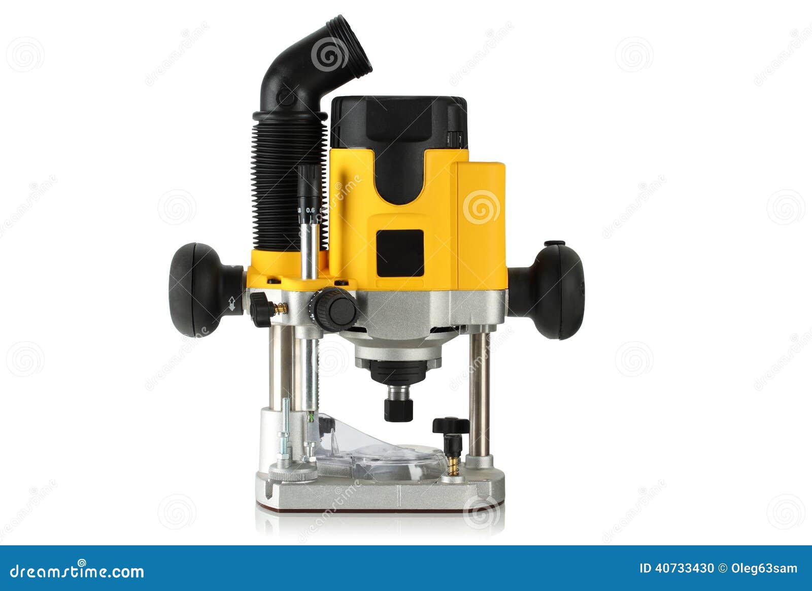 Routeur de menuiserie photo stock. Image du outil, matériel - 40733430