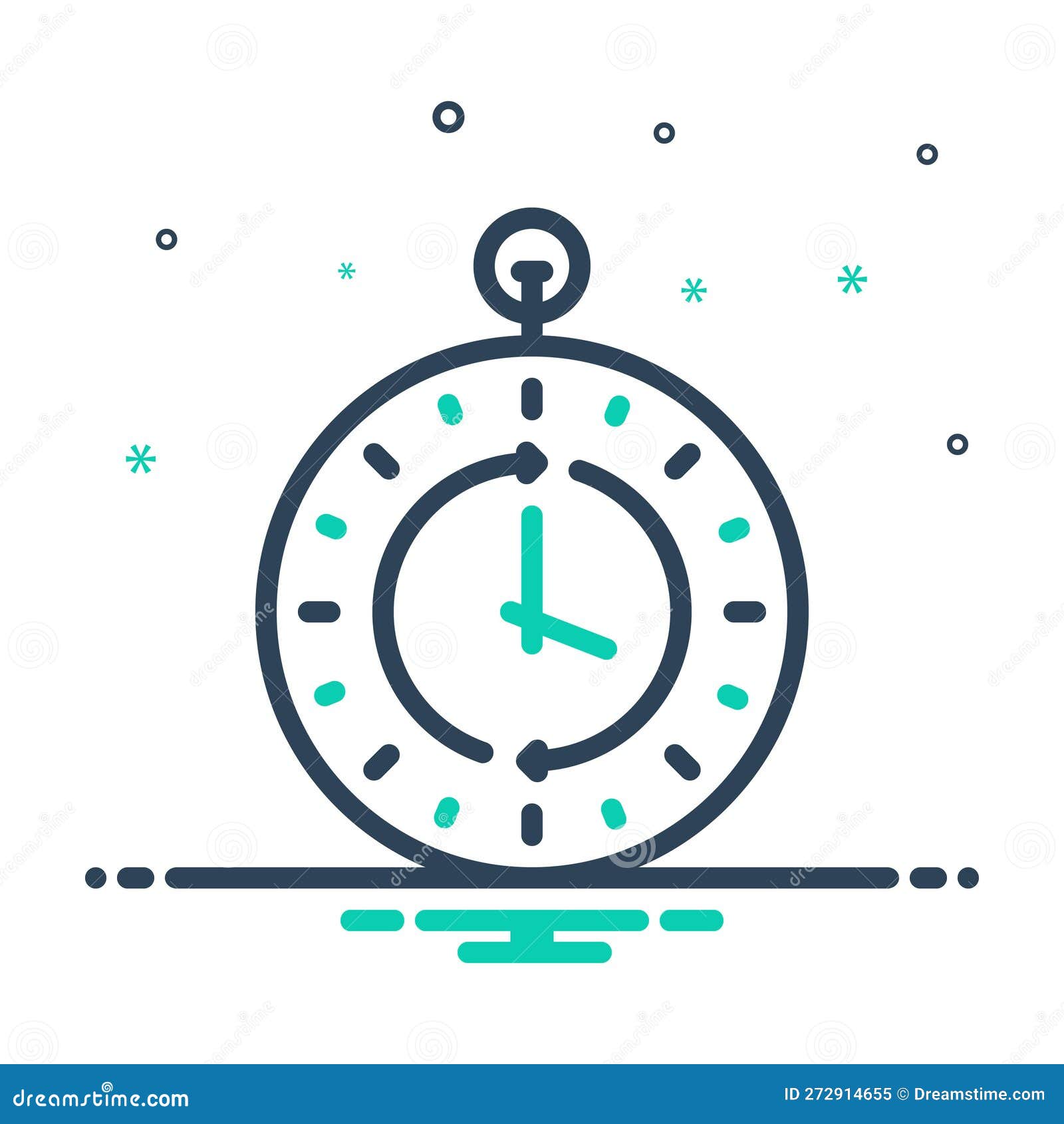 Mix Icon for Routine, Procedure and Periodic Stock Vector ...