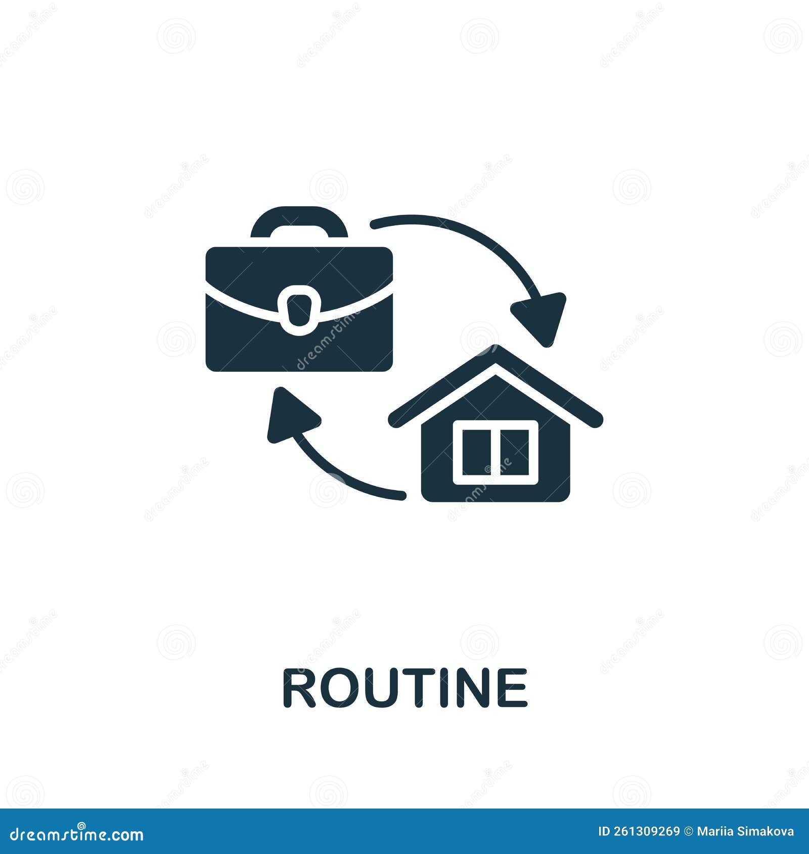Man Daily Routine Infographics Vector Illustration | CartoonDealer.com ...