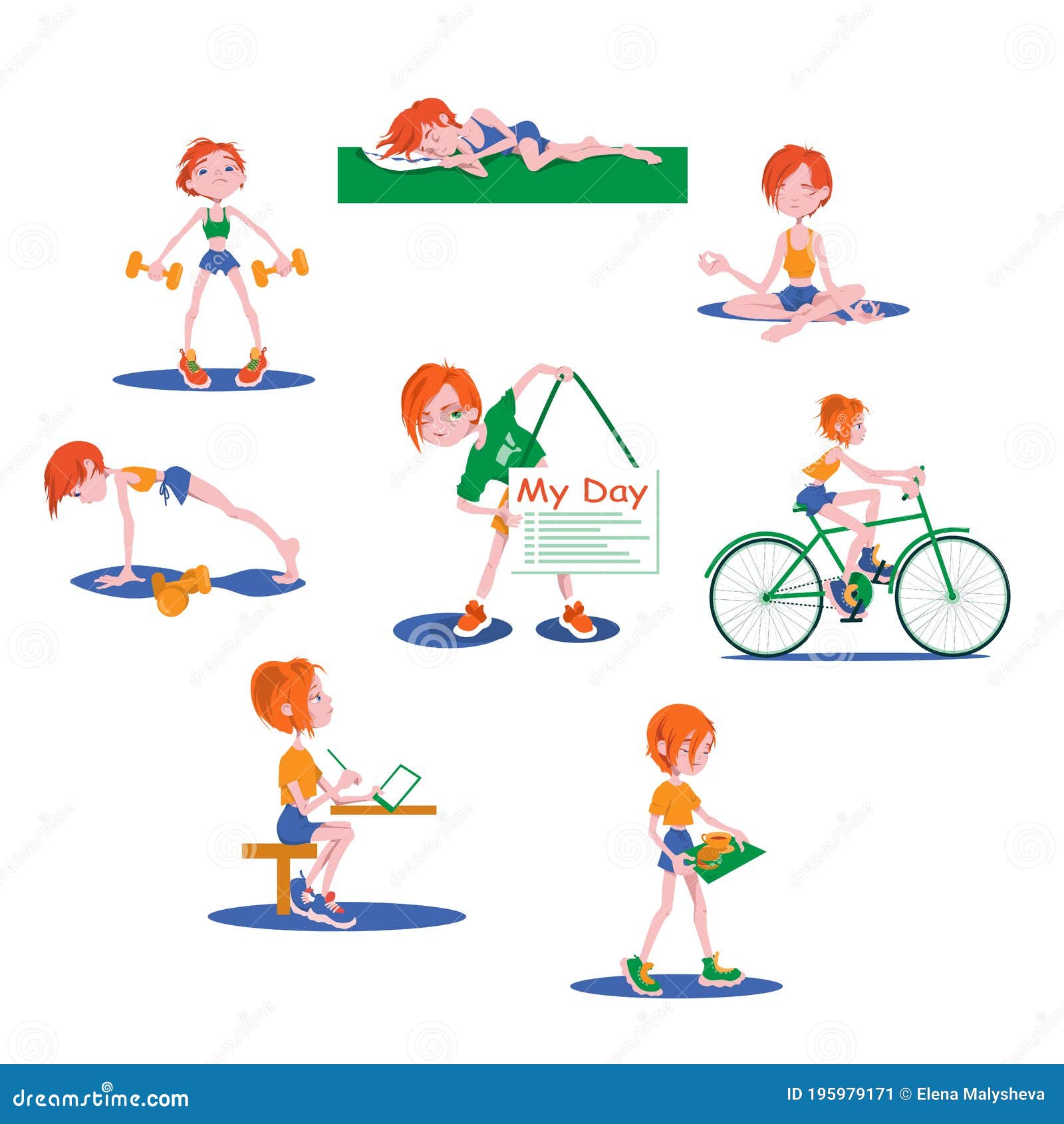 The Daily Routine And A List Of Useful Habits Of A Young Girl Leading ... The Daily Routine And A List Of Useful Habits Of A Young Girl Leading ...