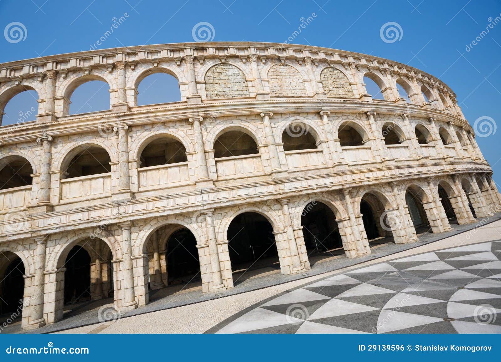 Rovine antiche fotografia stock. Immagine di monumento - 29139596