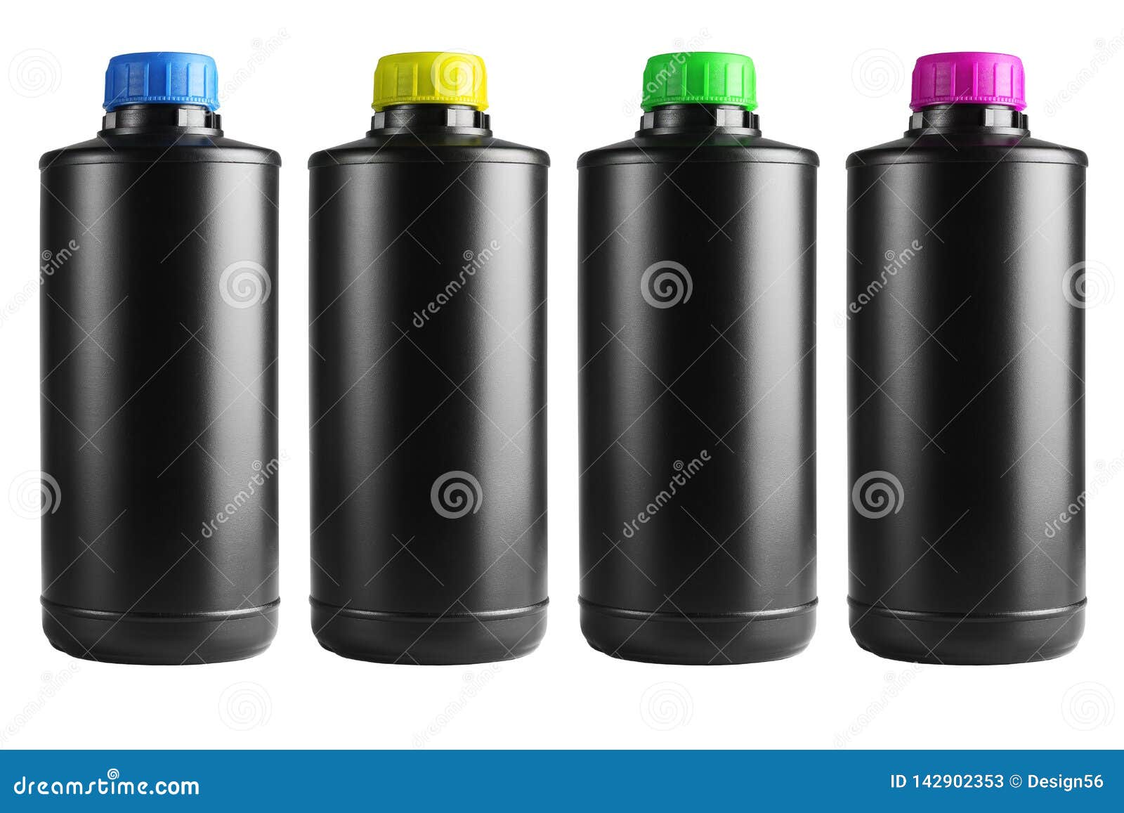 Black Plastic Containers stock image. Image of color - 142902353