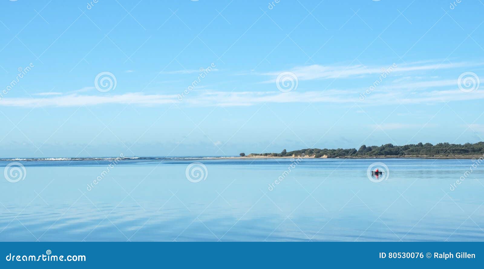 Row Boat on the River stock photo. Image of river, water - 80530076