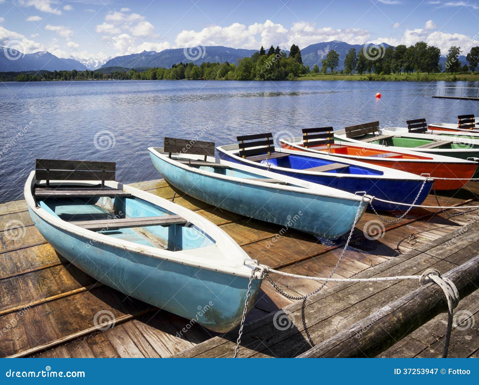 Row boats stock image. Image of summer, green, antique - 37253947