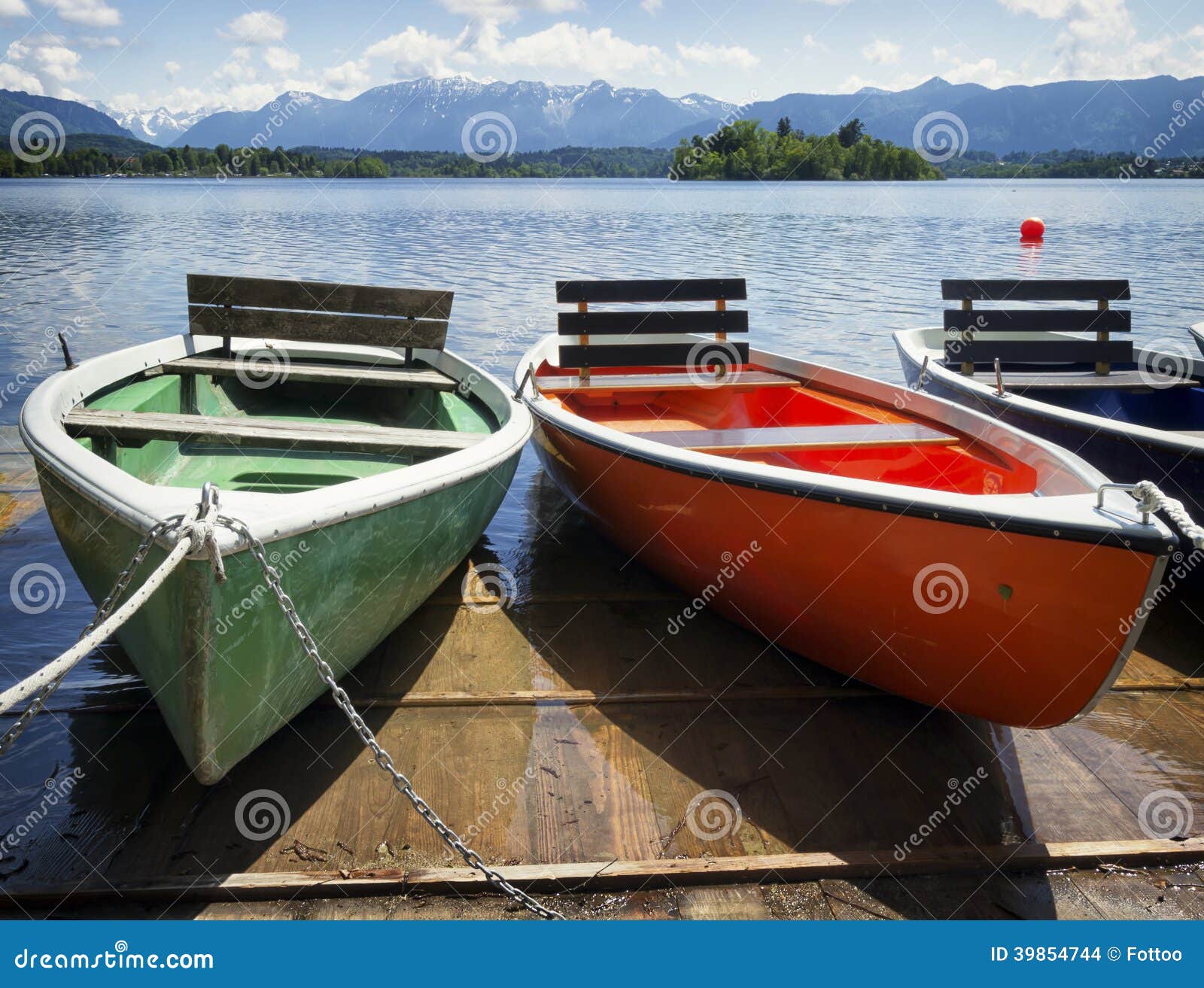 Row boats stock photo. Image of rustic, green, color - 39854744