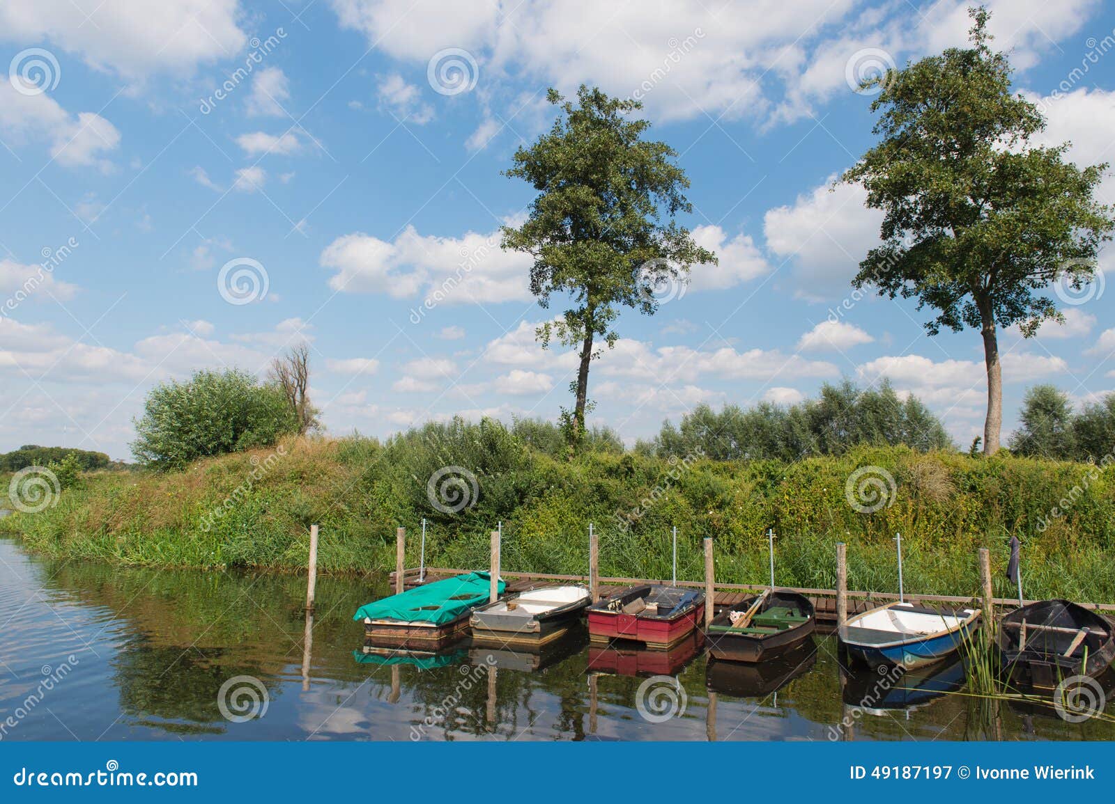 Row boats in river stock image. Image of landscape, nature - 49187197
