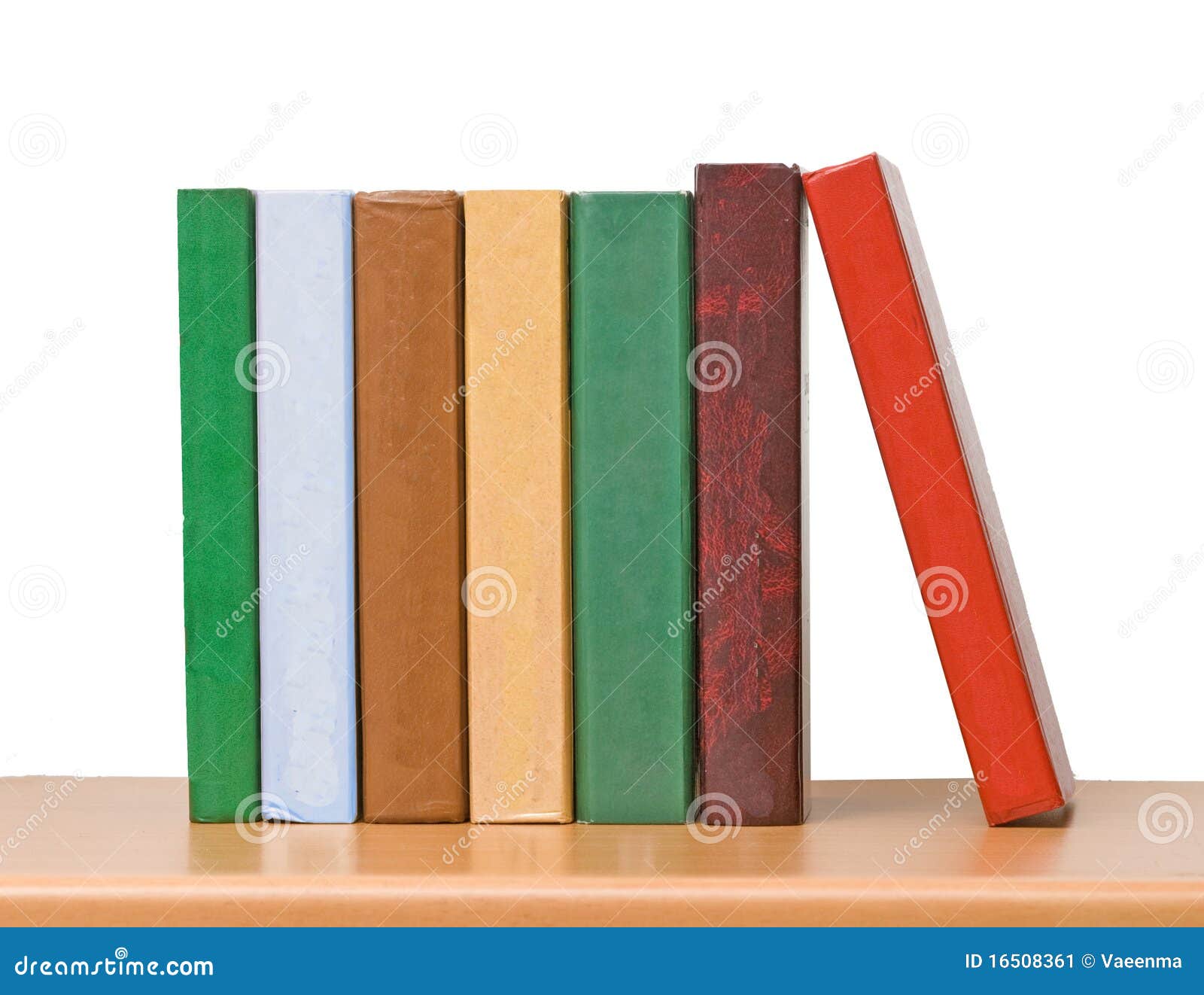 Row of books stock image. Image of isolated, book, knowledge - 16508361
