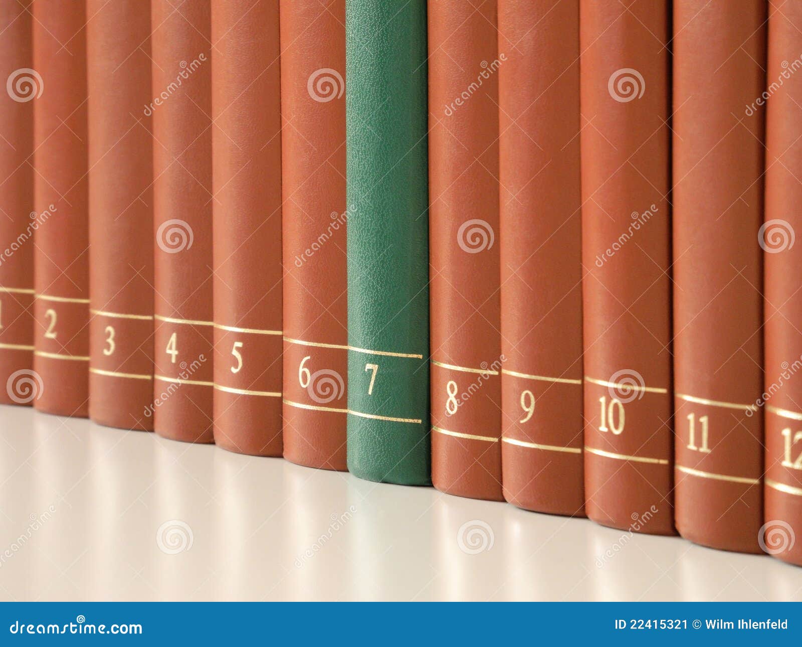 Row of books stock image. Image of noticeable, library - 22415321