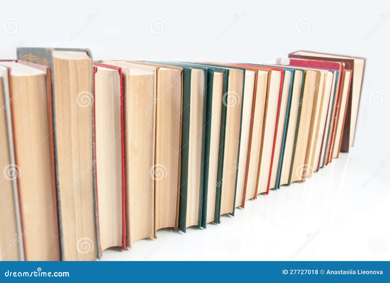 Row of books stock photo. Image of bookstore, paper, literate - 27727018