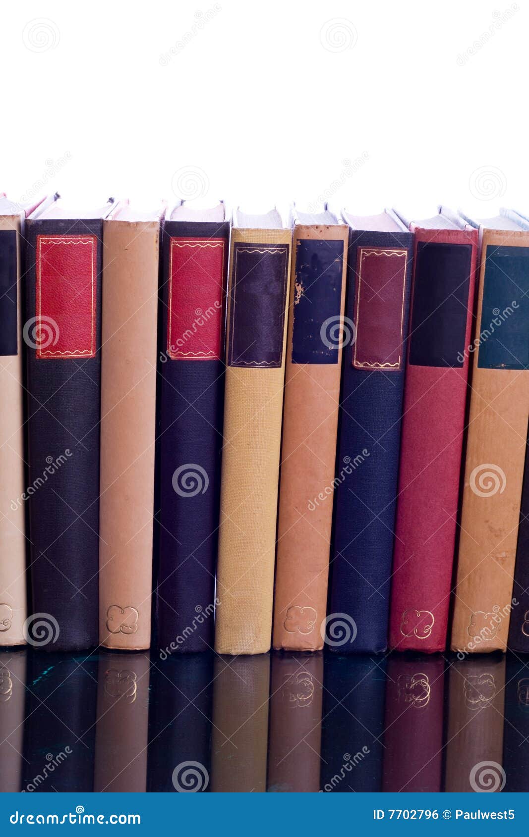 Row Of Books Picture. Image: 7702796