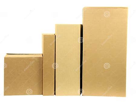 Row of boxes stock image. Image of packages, pack, deliver - 153091