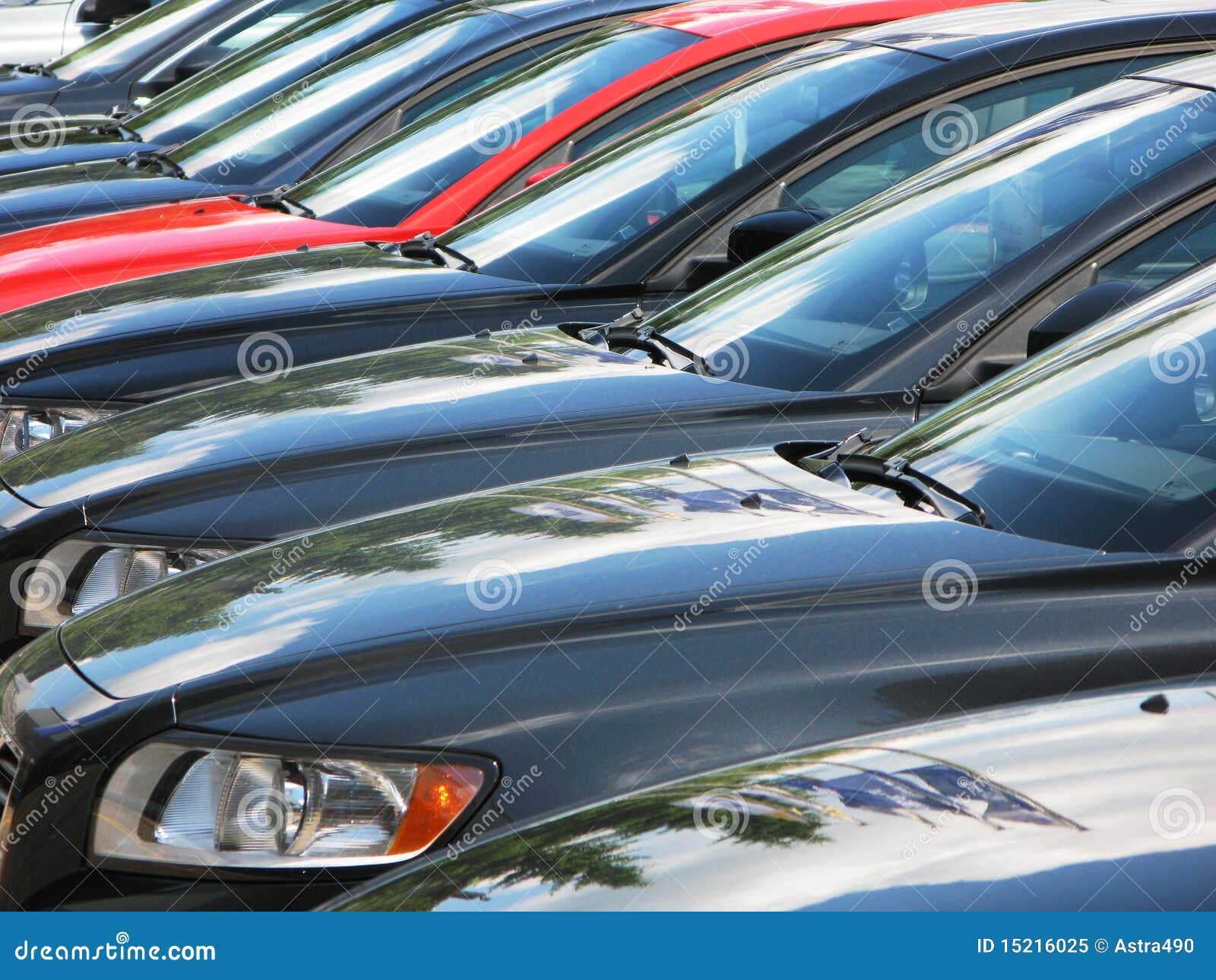 Row of cars stock image. Image of city, auto, head, exhibition - 15216025