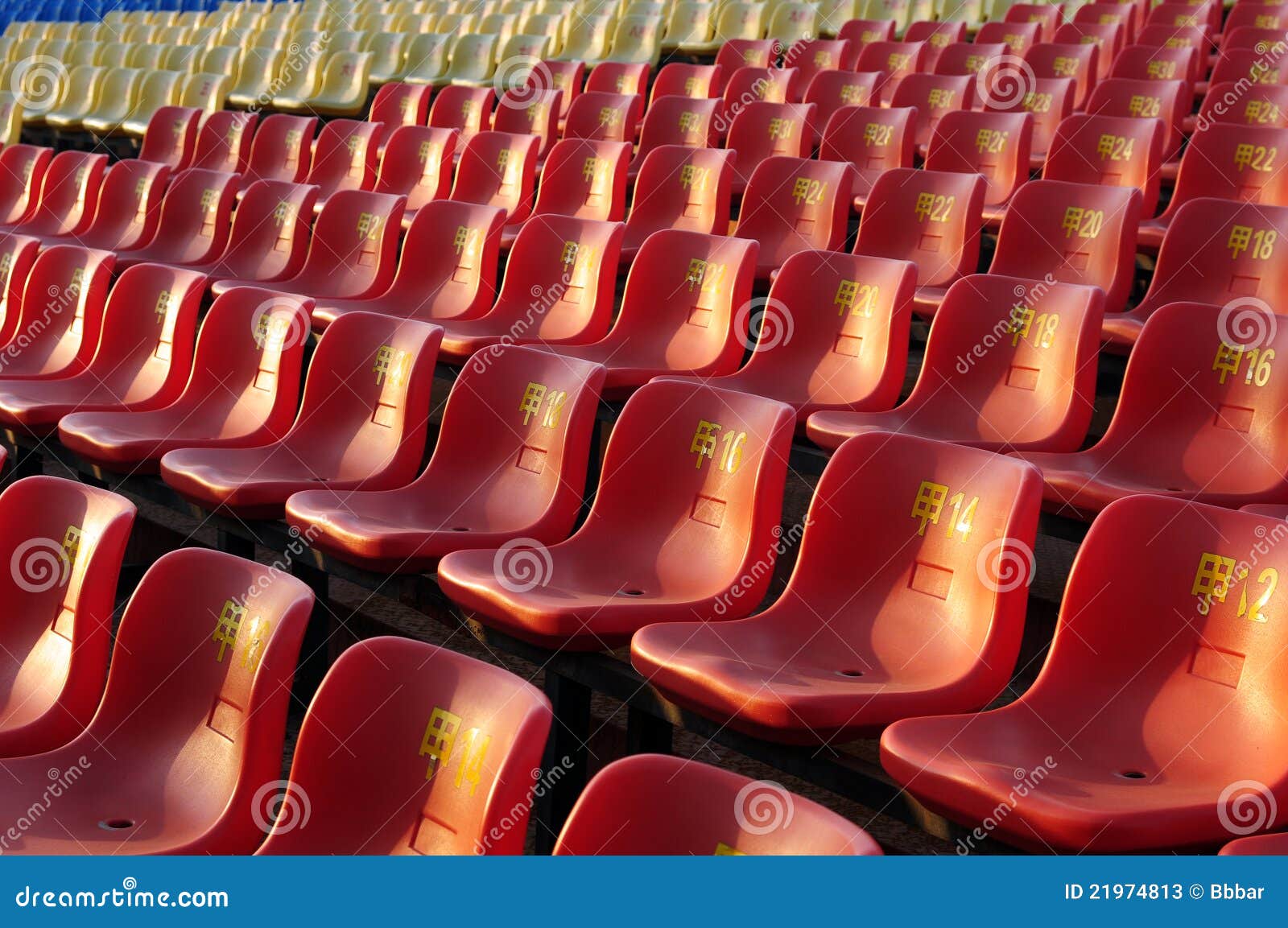 Row of chairs stock image. Image of chair, party, furniture - 21974813