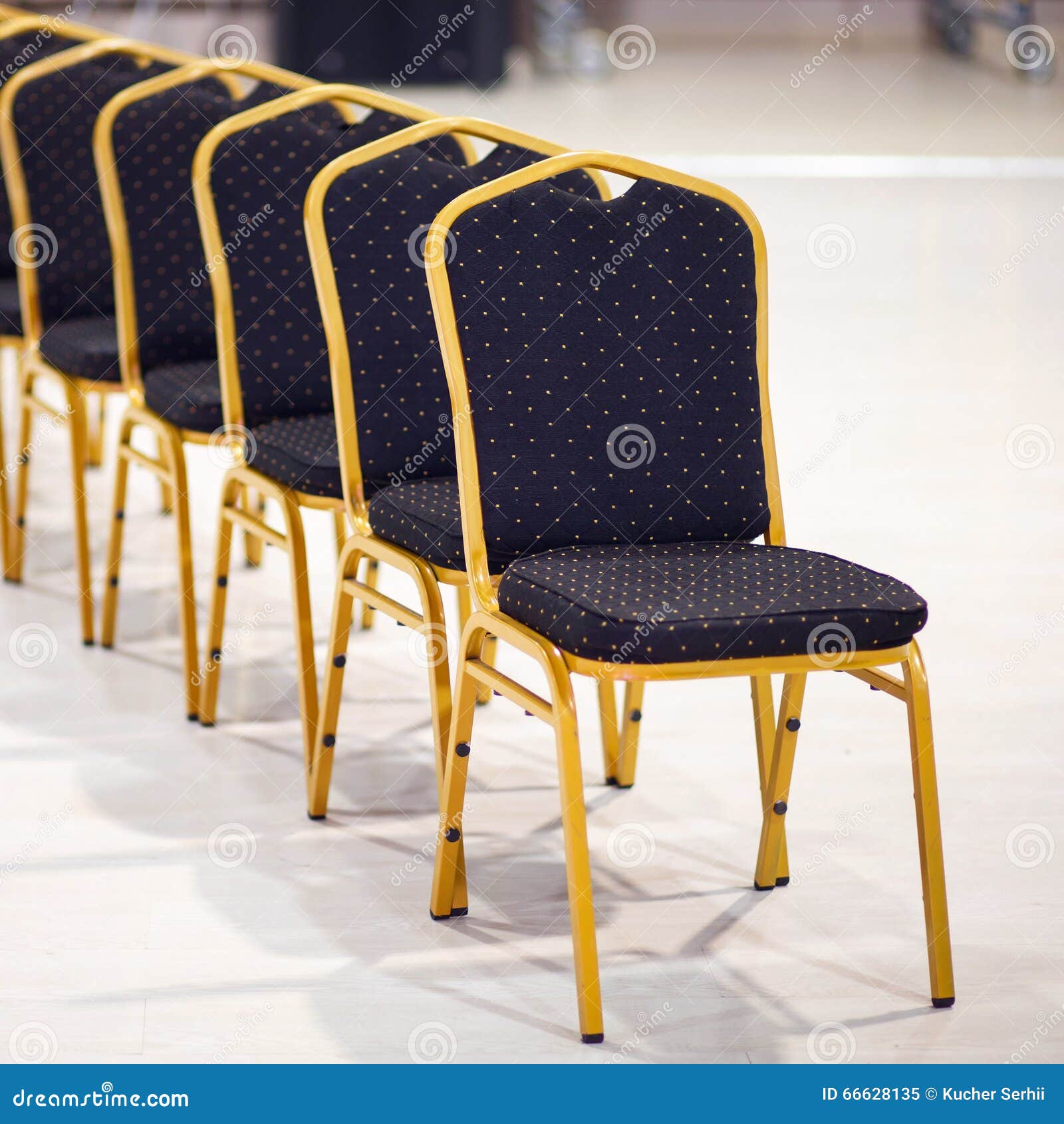 Row of Chairs in a Boardroom Stock Image - Image of seat, classroom ...