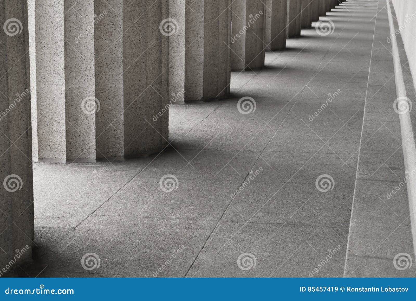 Row of classic columns stock image. Image of bussiness - 85457419