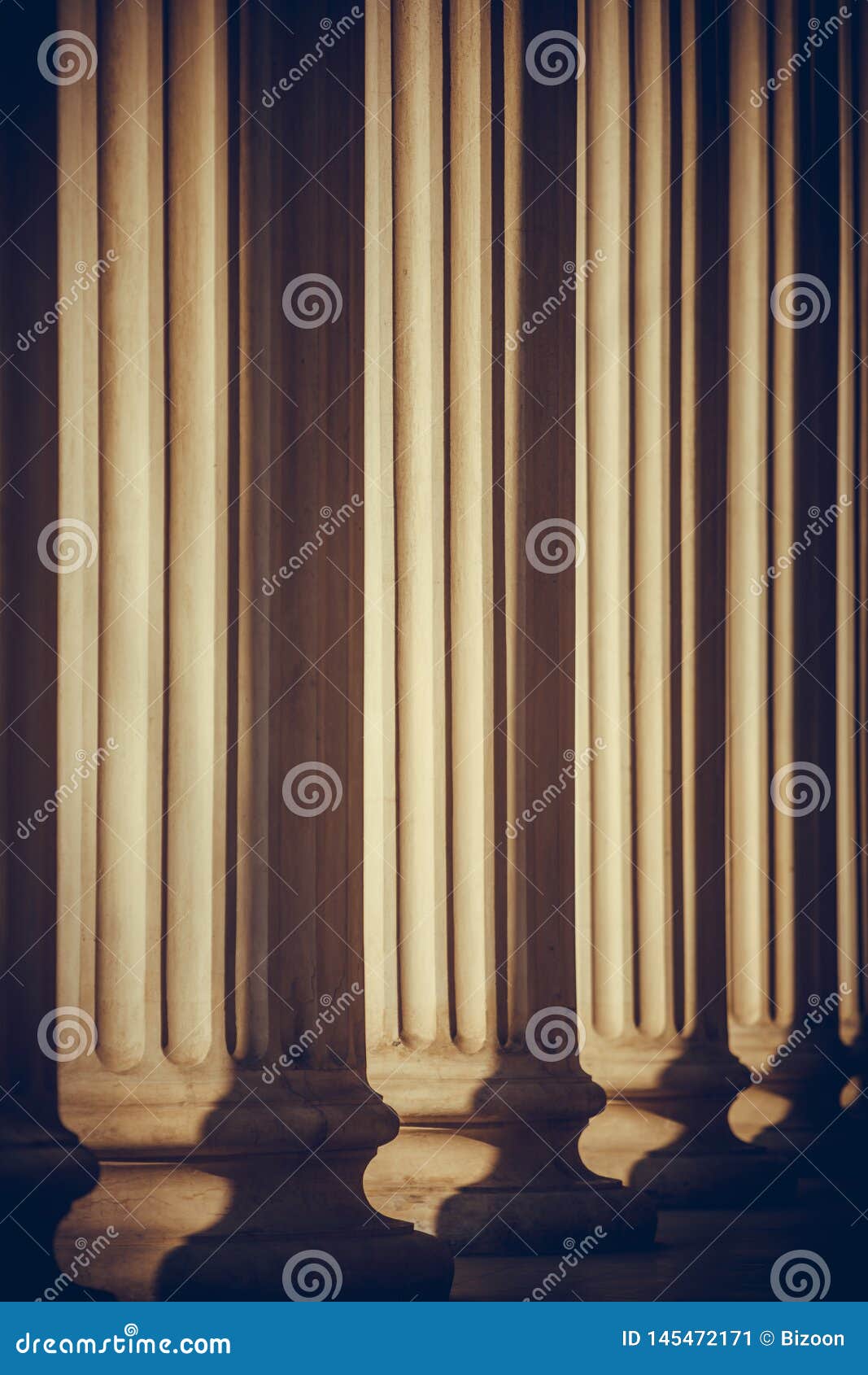 Row of columns stock image. Image of pillar, government - 145472171