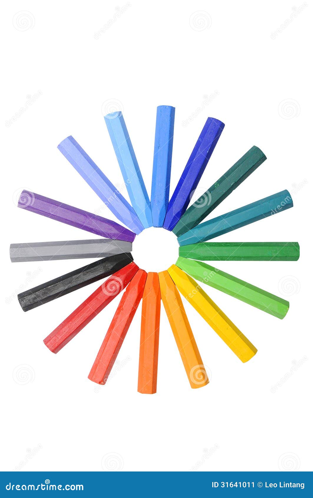 Row of Crayons stock image. Image of equipment, closeup - 31641011