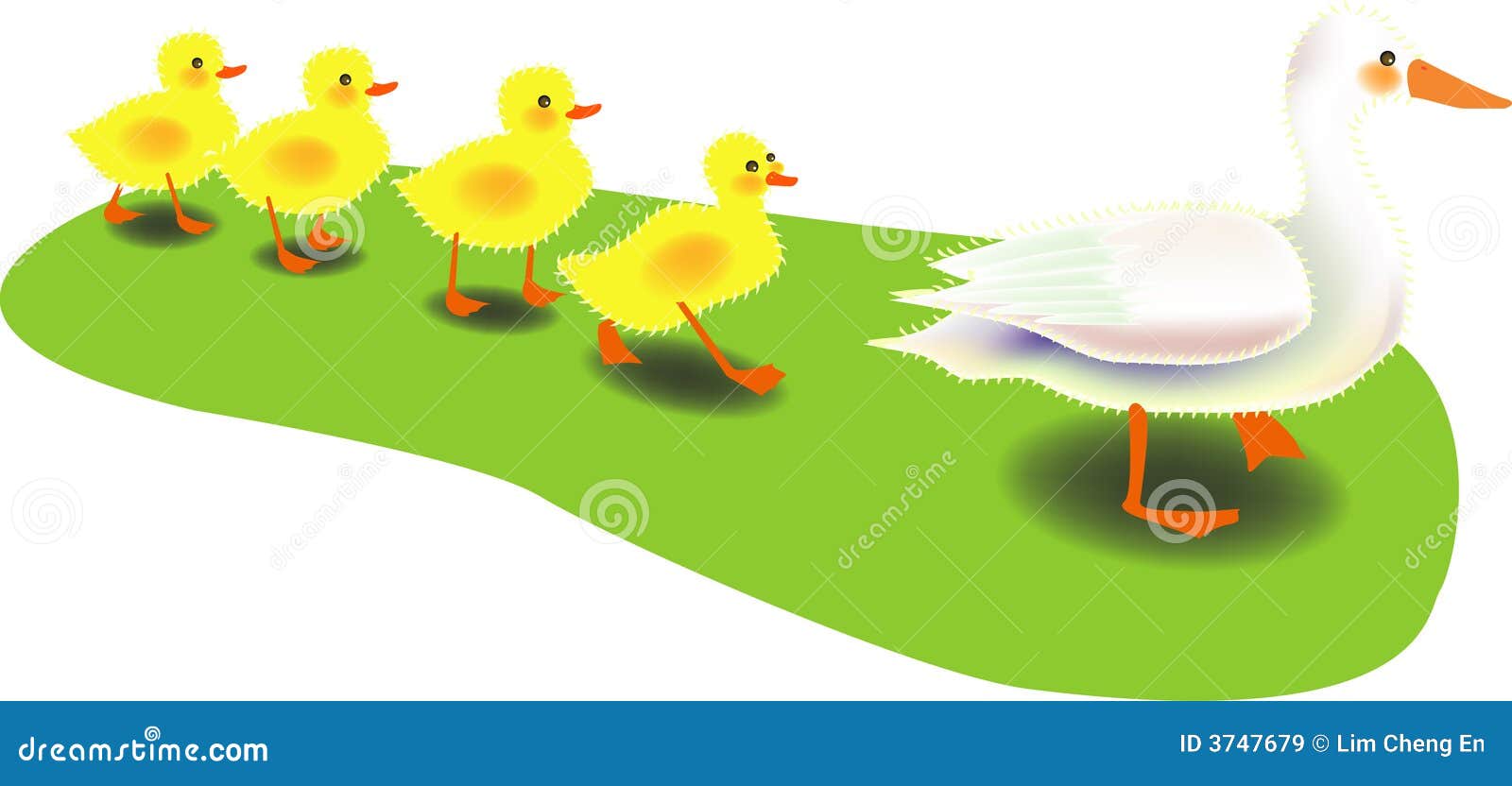 Duck Cartoons Are On The Plane Window With Funny Expressions Vector ...