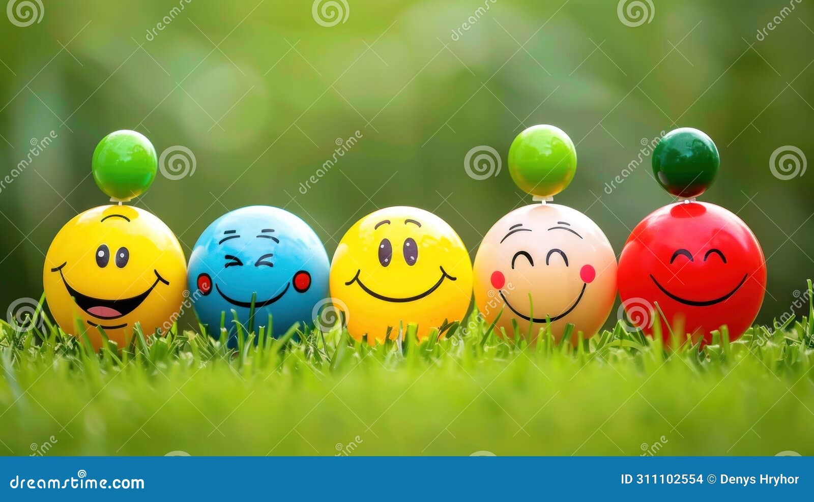 Colorful Faces: A Bold And Vibrant Abstract Painting Stock Photo ...