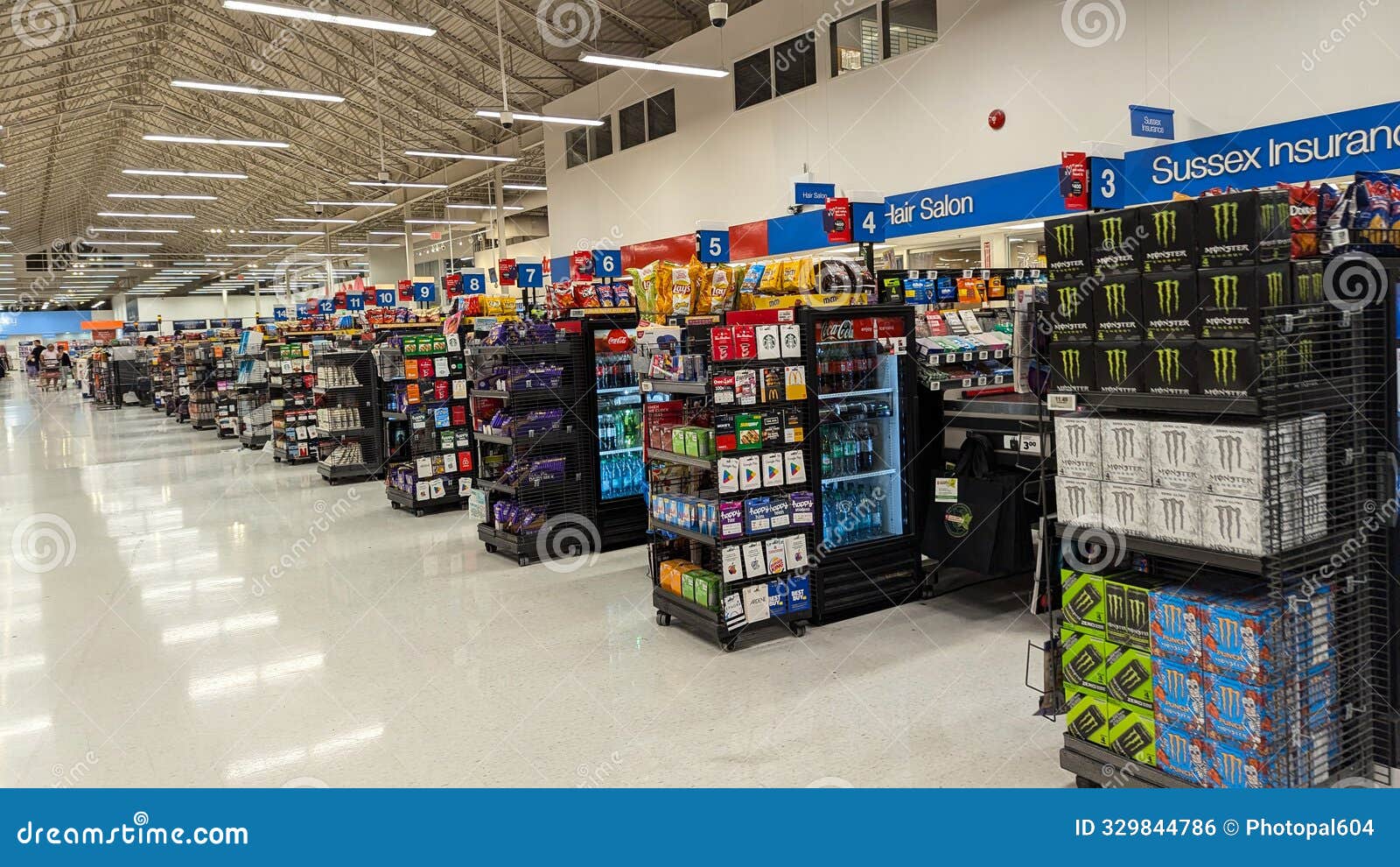 Superstore Cart Or Supermarket Trolley. Editorial Image | CartoonDealer ...