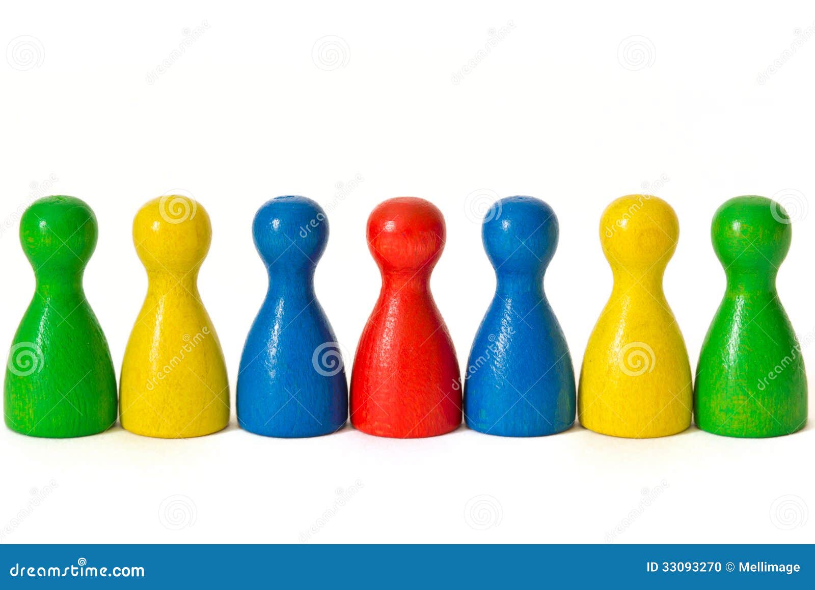In a row stock photo. Image of blue, together, people - 33093270