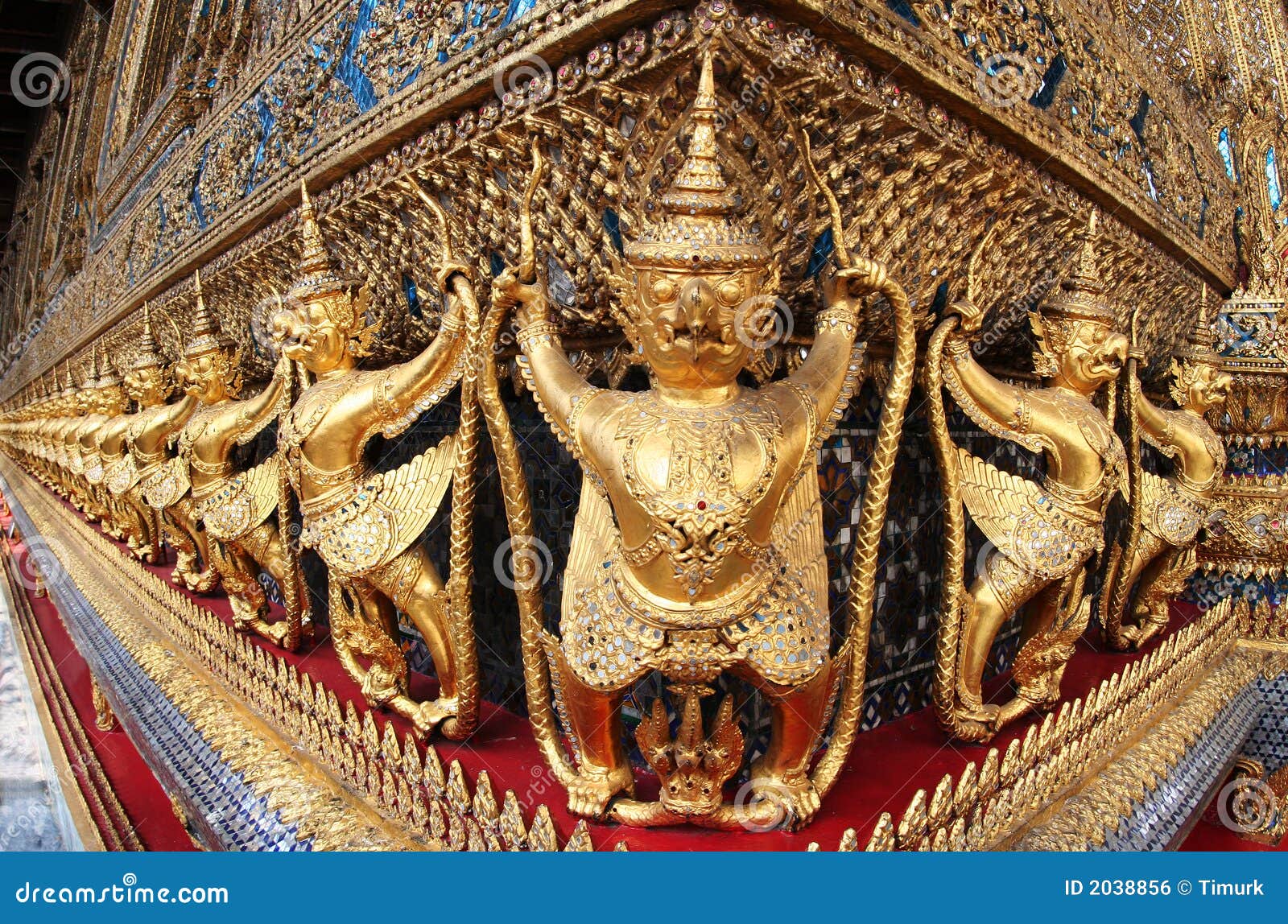 A row of Garudas stock photo. Image of repeat, climate - 2038856