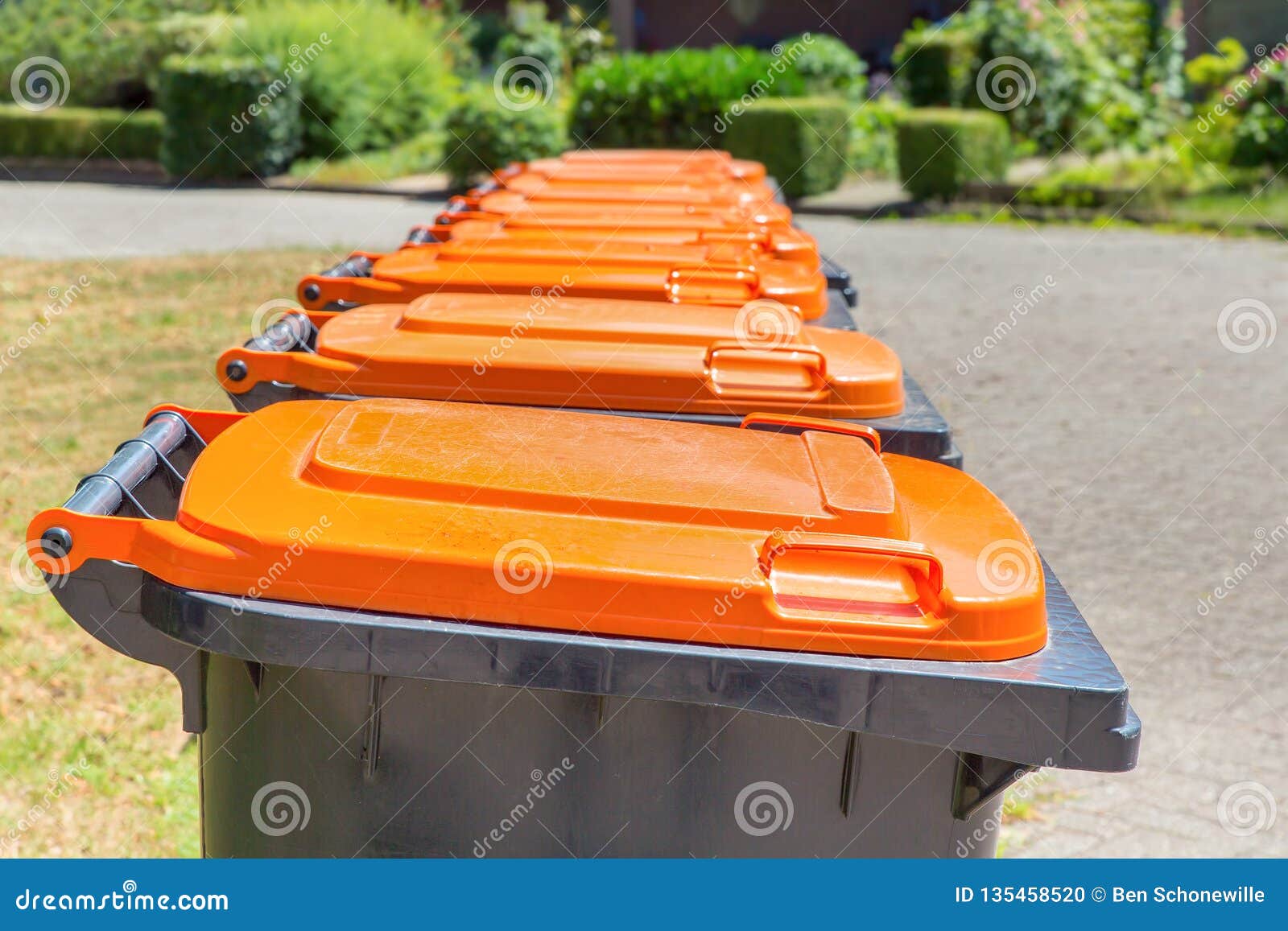 Orange Waste Trap Buoys Royalty-Free Stock Photo | CartoonDealer.com ...