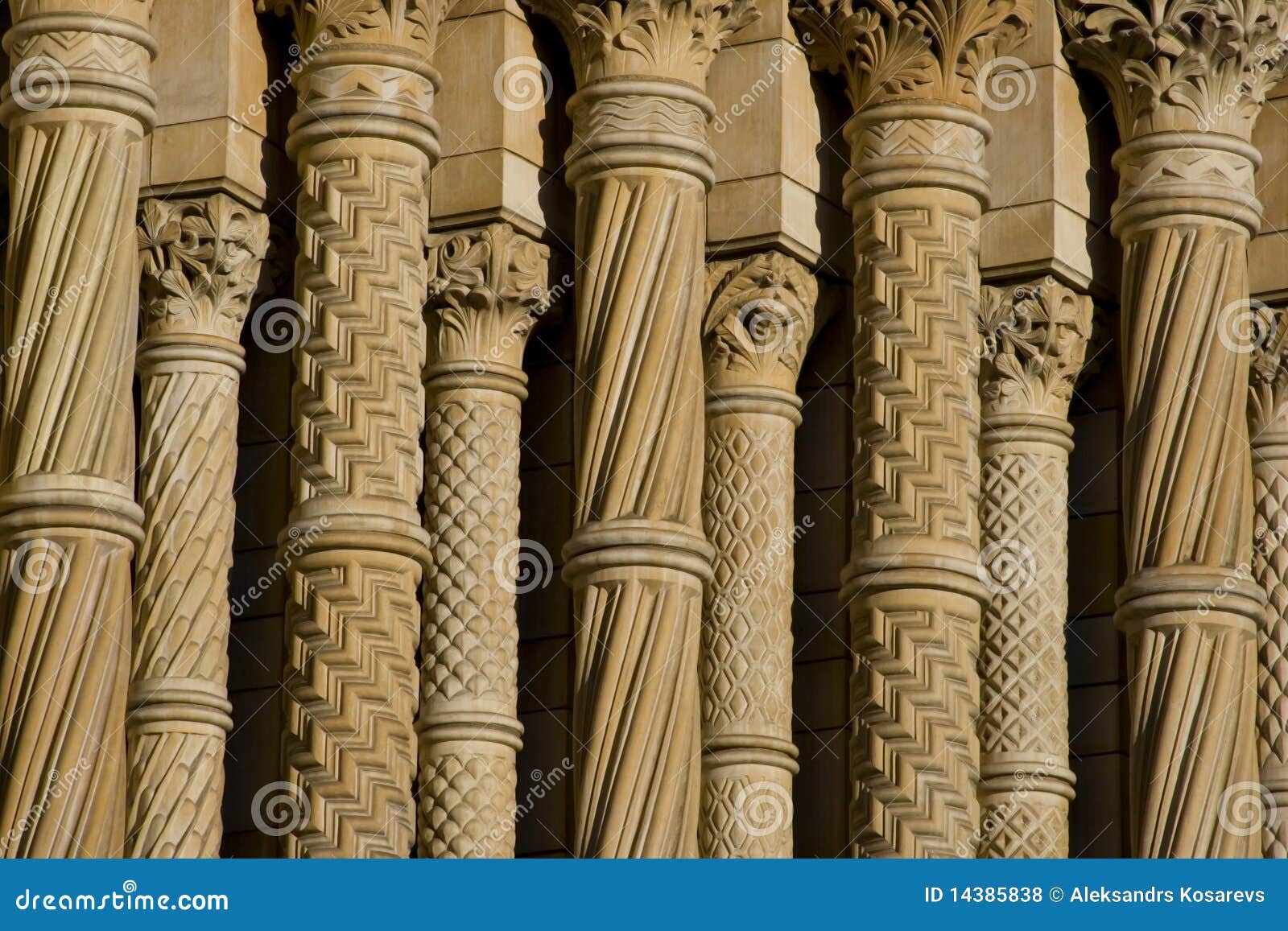 Row of historic columns stock photo. Image of colonnade - 14385838