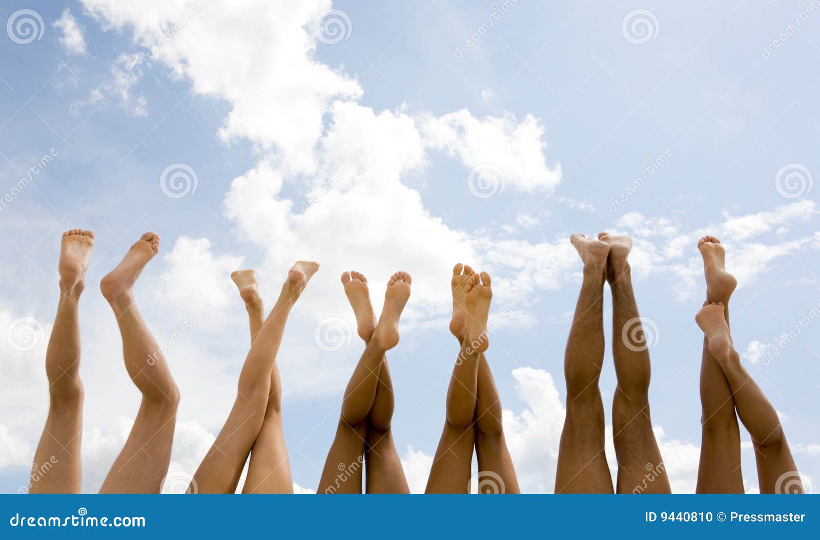 Row of legs stock photo. Image of foot, isolation, male - 9440810