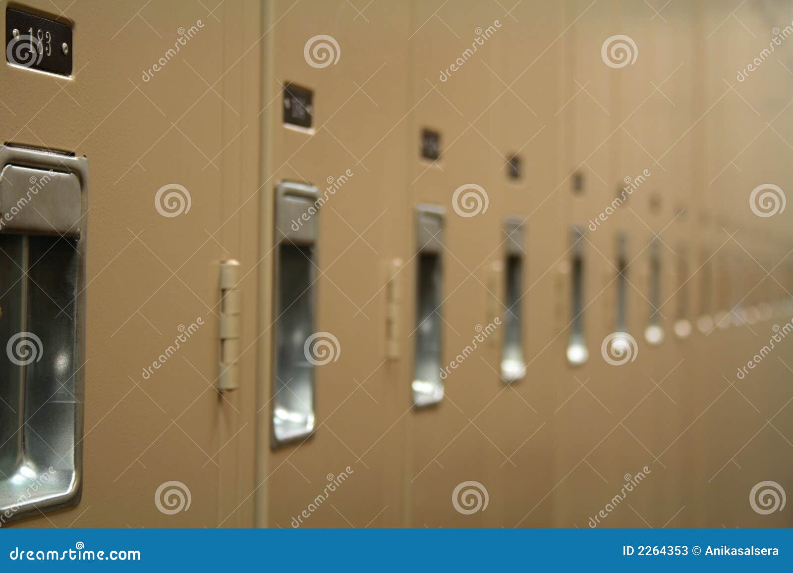 Row of lockers stock image. Image of metallic, metal, safety - 2264353