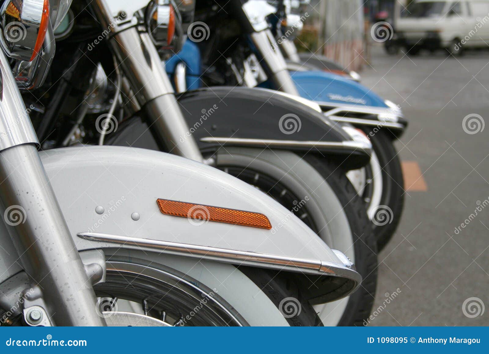 Row of Motorcycle Front Wheels Stock Image - Image of motorcycle, front ...