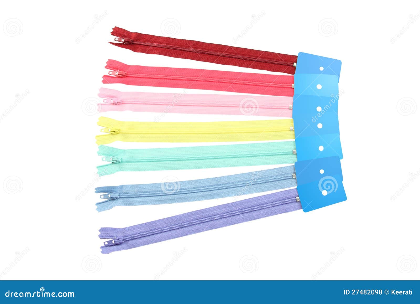 Row of Multiple Color Zipper Spread Stock Photo - Image of tailor ...