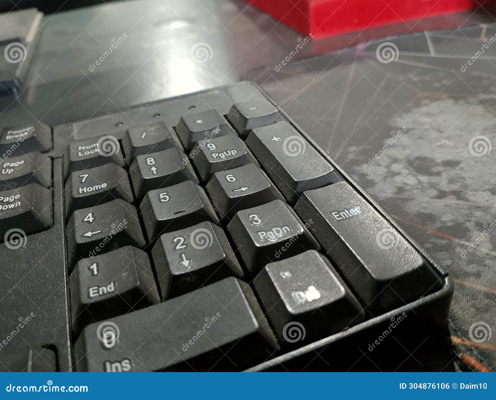 The Row of Numbers on the Keyboard is Nice and Aesthetic Stock Photo ...