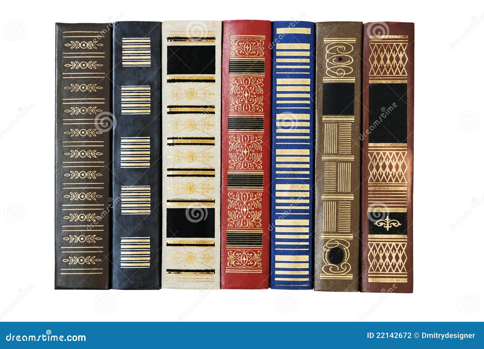 Row of old books stock photo. Image of hardback, retro - 22142672