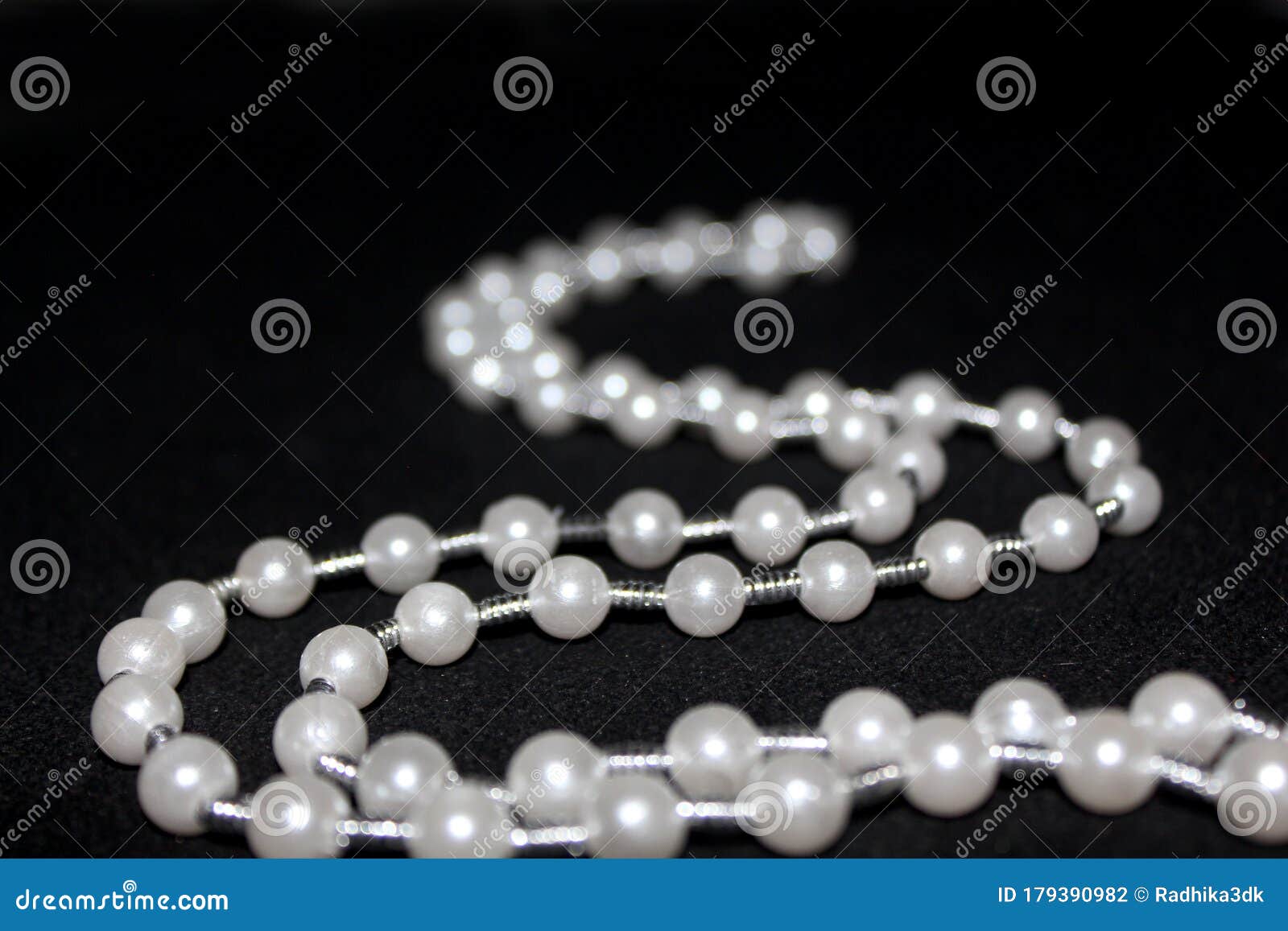 Row of Pearl Strings Abstract Background Stock Photo - Image of graphic ...