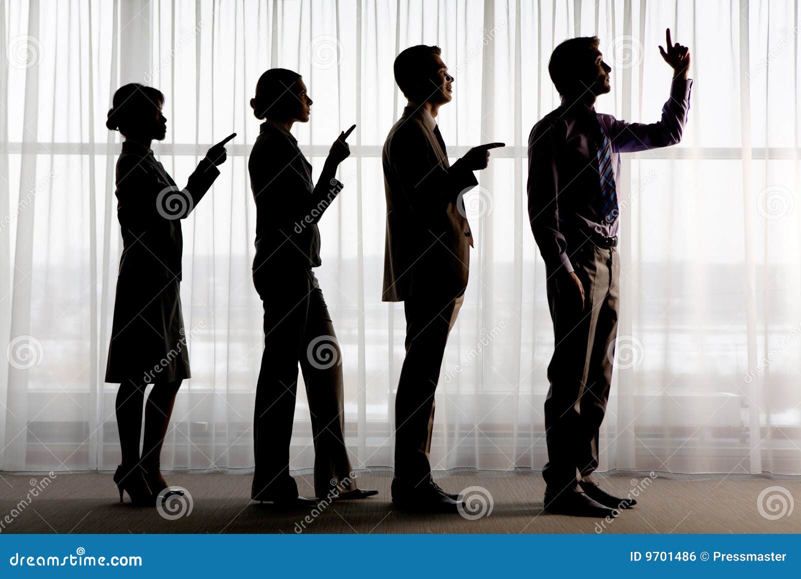 Row of people stock photo. Image of partnership, career - 9701486