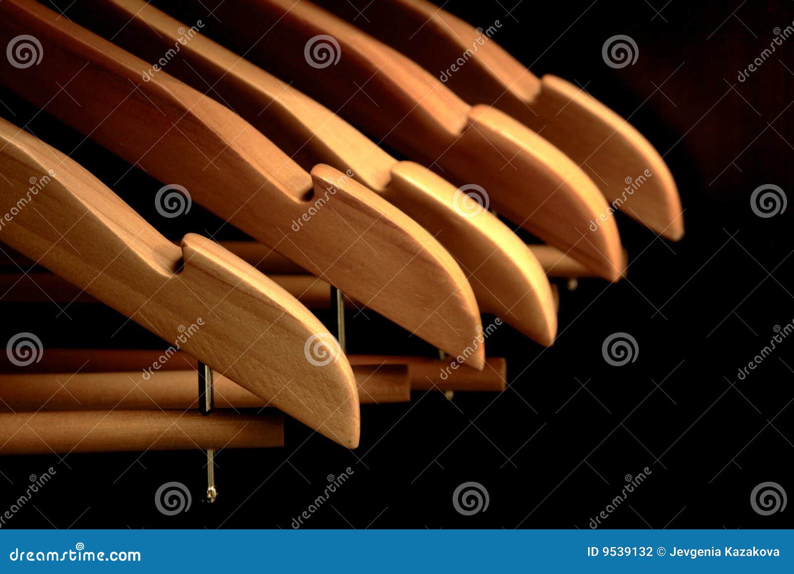 Row of rails stock photo. Image of dress, coat, showcase - 9539132