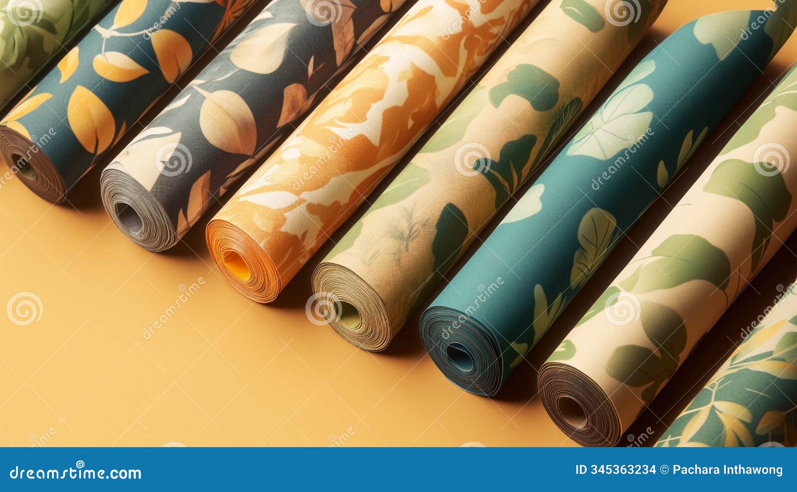 Rolls Of Wallpaper Expressionist Art Style, Abstract, Textures Royalty ...
