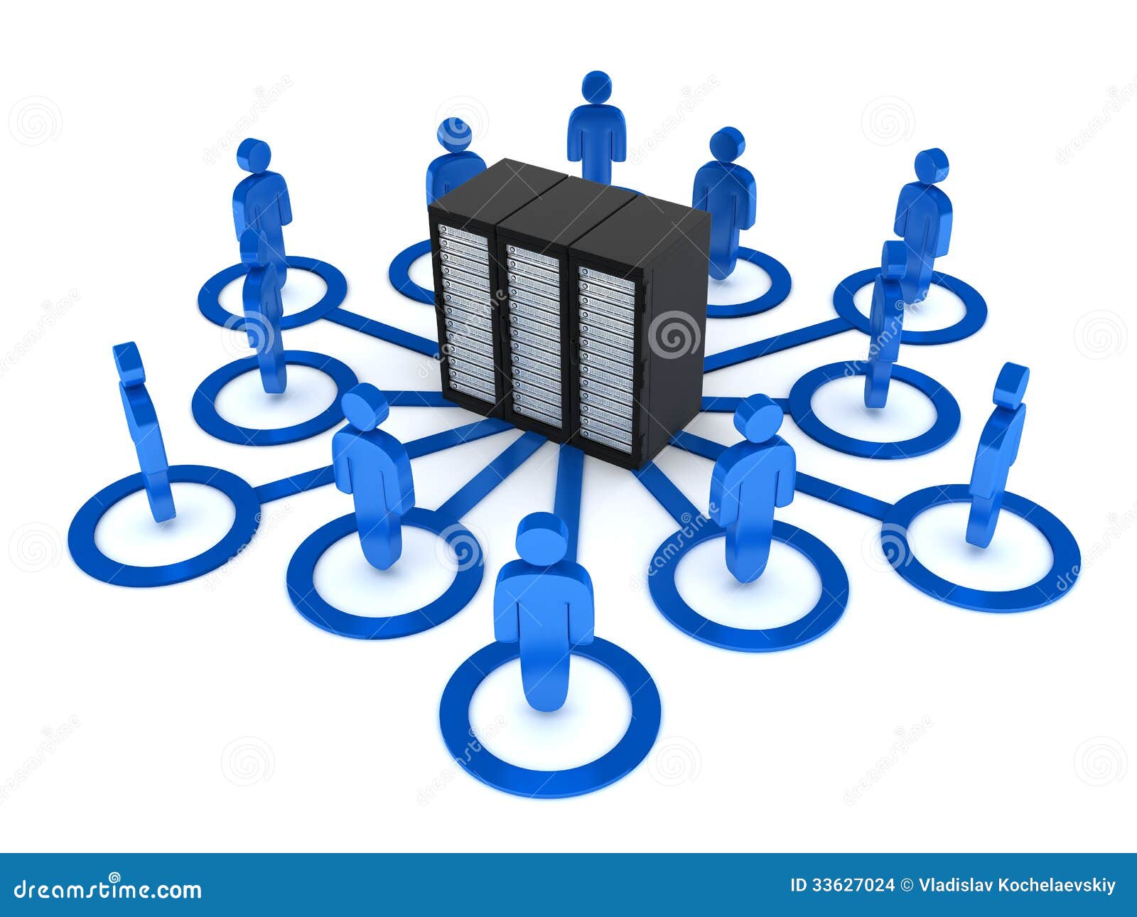 Row server and user stock illustration. Illustration of abstract - 33627024