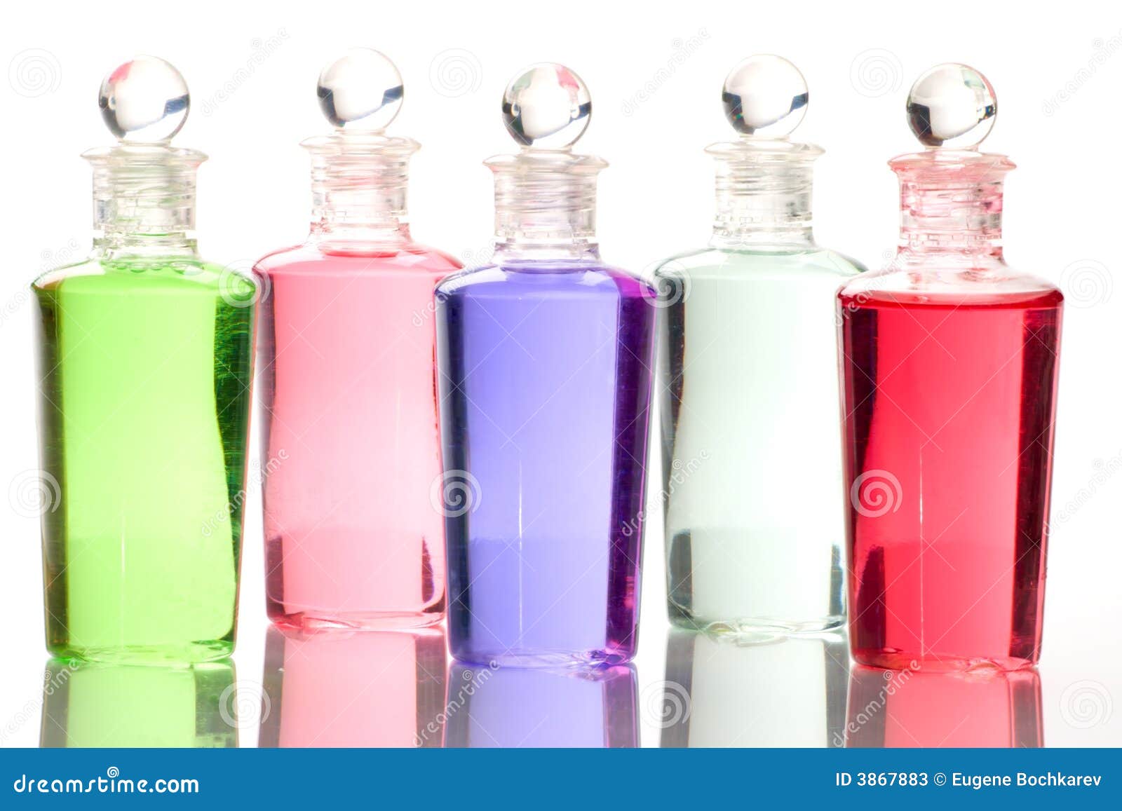 Row of spa bottles stock image. Image of relax, aroma - 3867883