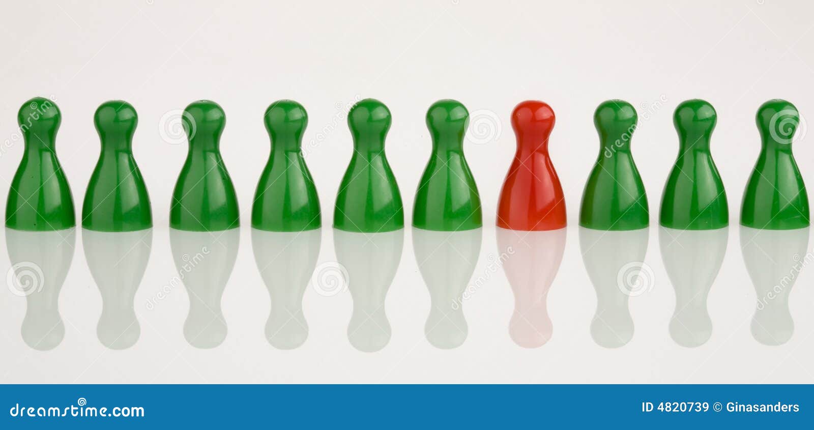 In the Row - Symbol for Different Stock Image - Image of piece, symbol ...