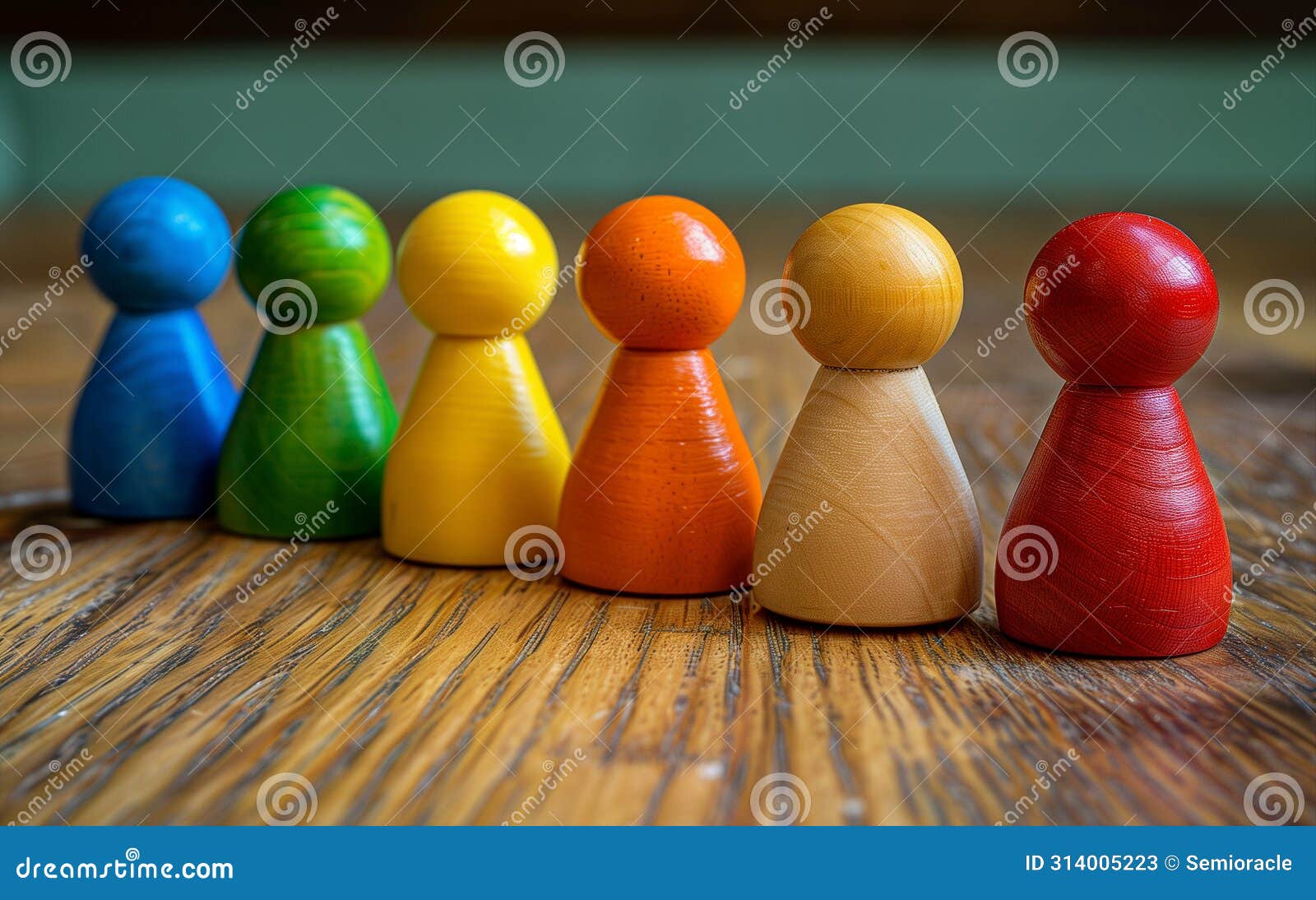 A Row Of Toy People In Different Colors,DEI Strategy,Diversity, Equity ...