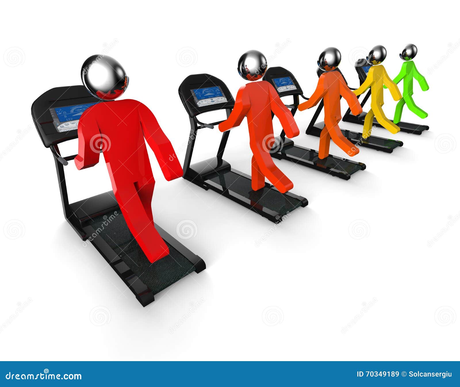Treadmills Cartoons, Illustrations & Vector Stock Images - 1402 ...
