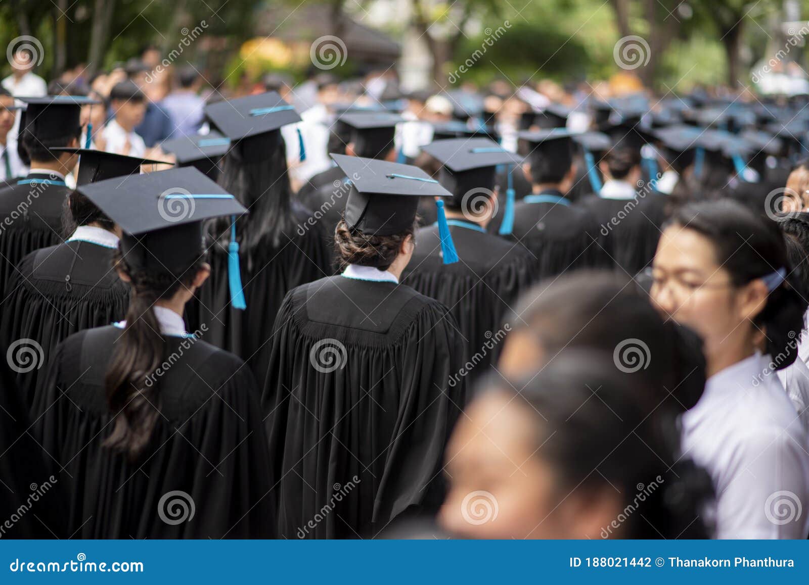 Row of University Graduates Editorial Photography - Image of academic ...