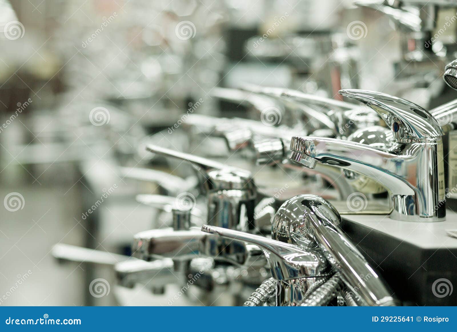 Two Water Taps Using A Single Pipe Stock Photo | CartoonDealer.com ...