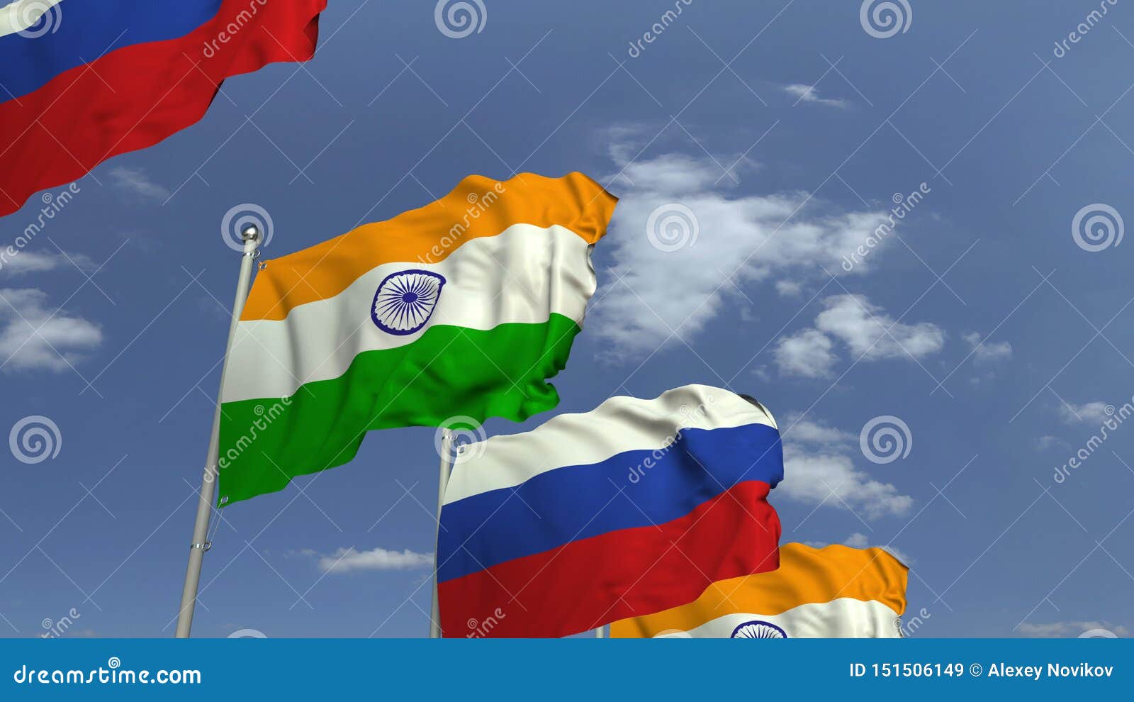 Waving Flags. Set Of Color Flags Template On White Background. National ...