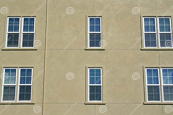 Row of Windows stock photo. Image of structure, residential - 5028922