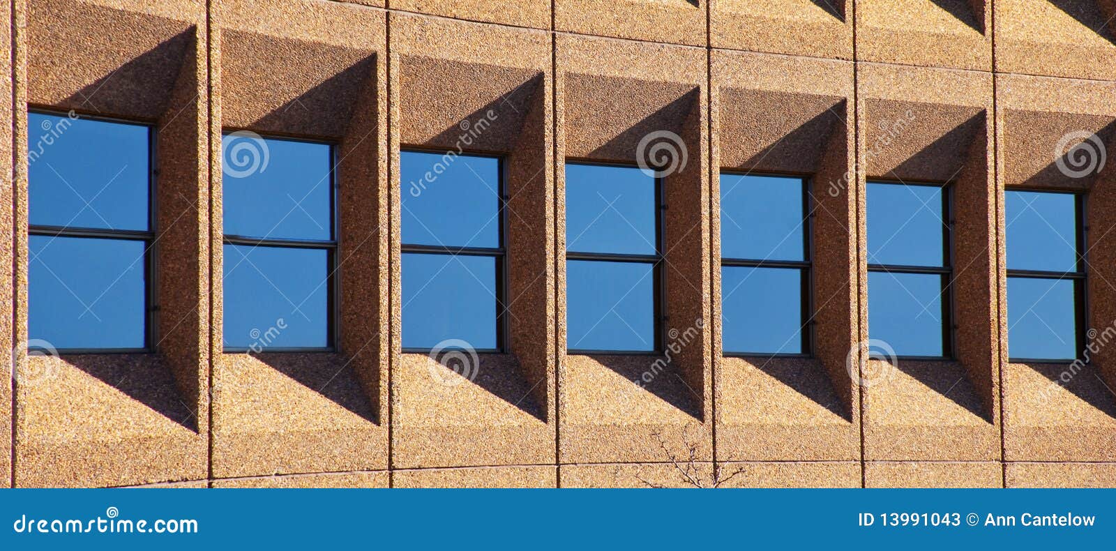 Row of Windows with Shadows Stock Image - Image of angles, view: 13991043